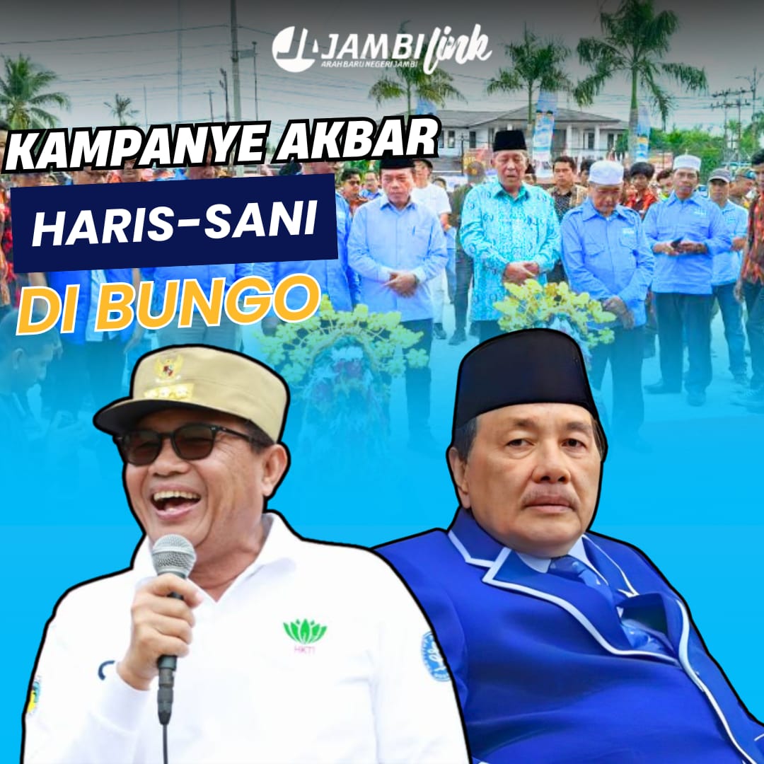 Kampanye Akbar Haris-Sani di Bungo Diramaikan Kehadiran Fachrori Umar dan Zulfikar Achmad ...